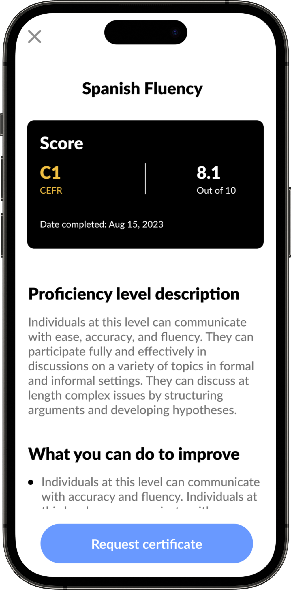 Assessment - Hallo - Learn Languages