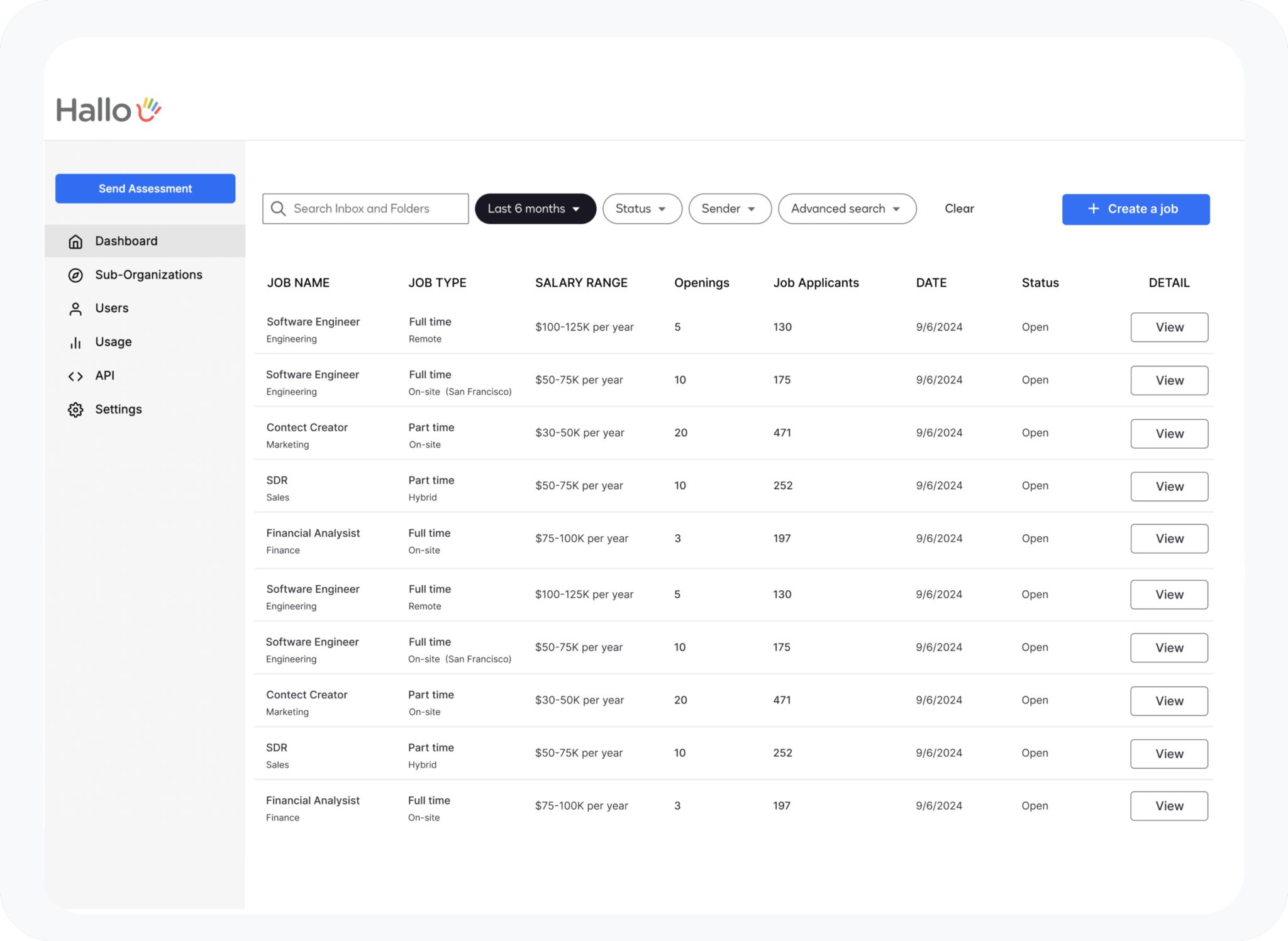 Hallo: AI Interview | #1 AI Tool for Job Interviews