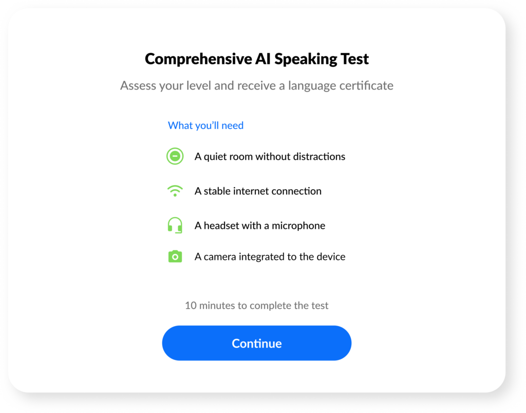 Hallo - Automated Language Assessment