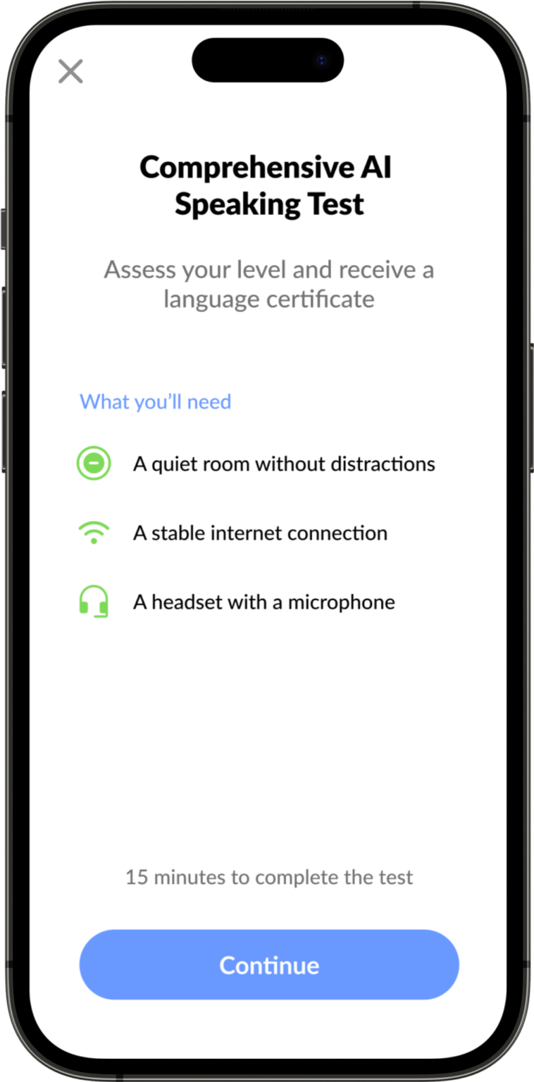 Assessment - Hallo - Learn Languages